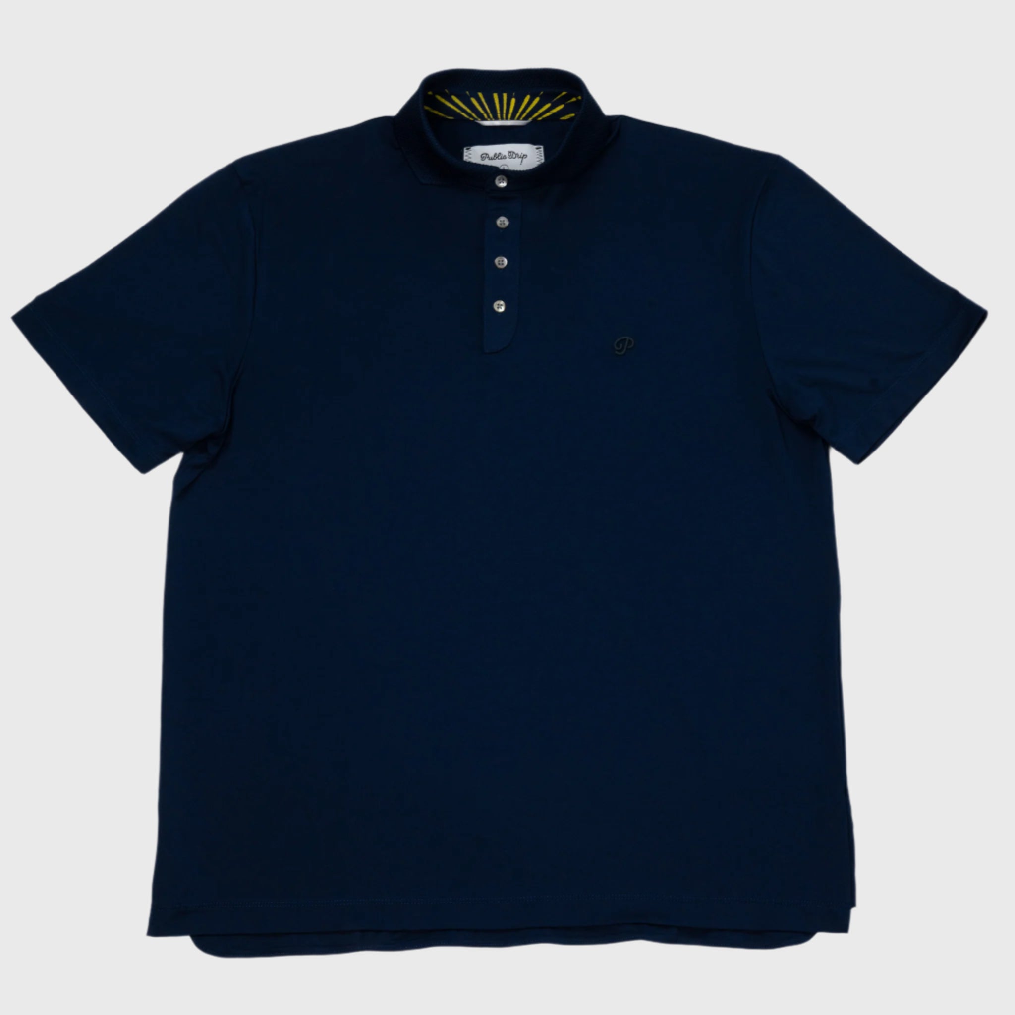 Public Athlete Tonal Polo (Navy) – Public Drip