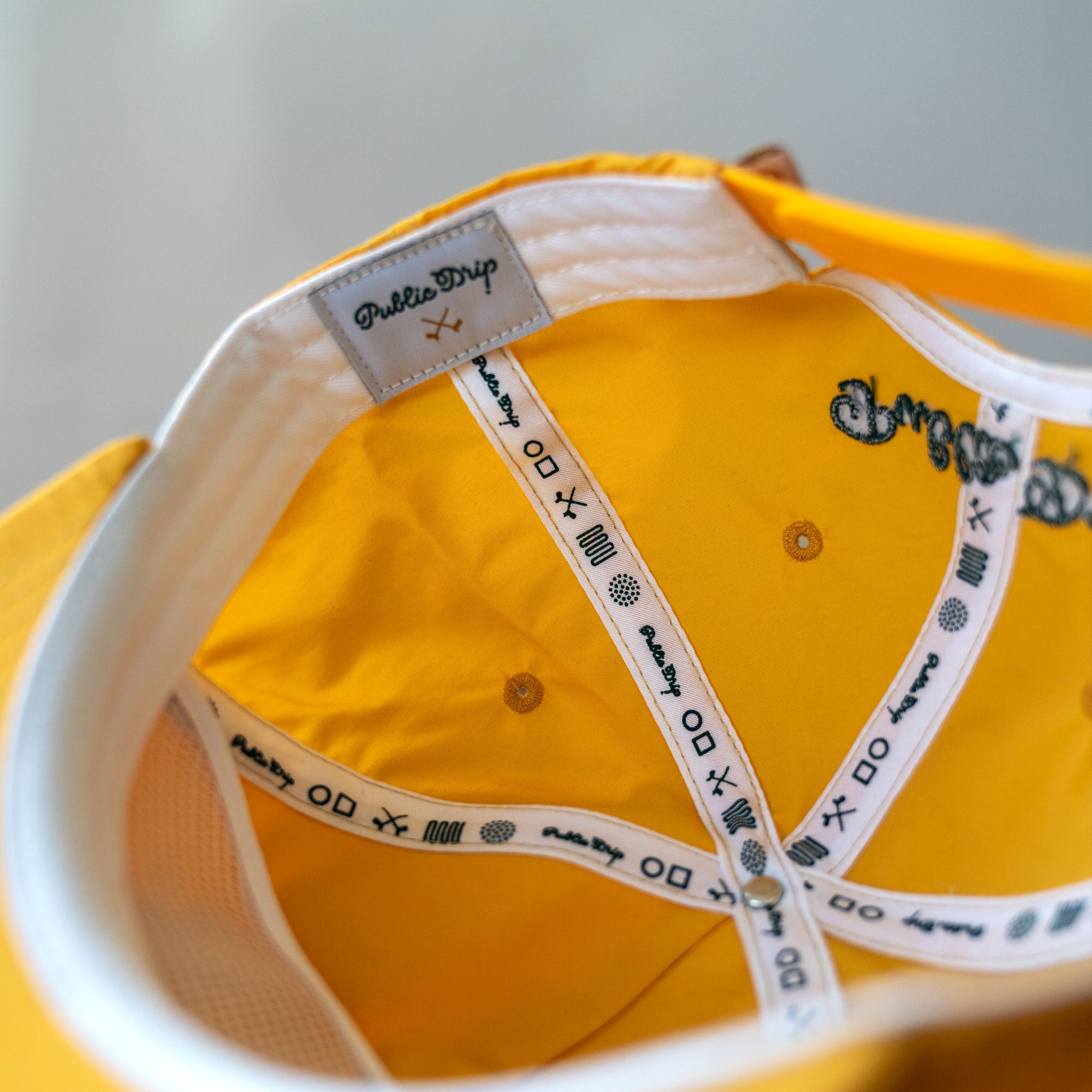 Public Drip GC Hat (Drip Yellow)